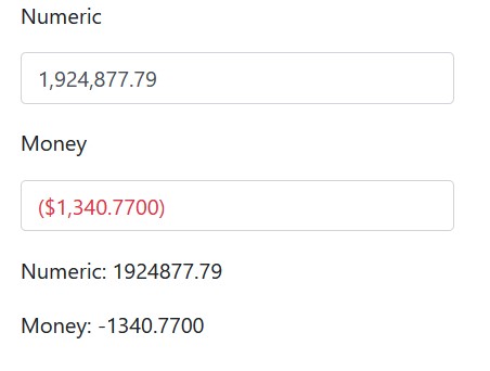 BlazorNumericTextBox | BlazorNumericTextbox